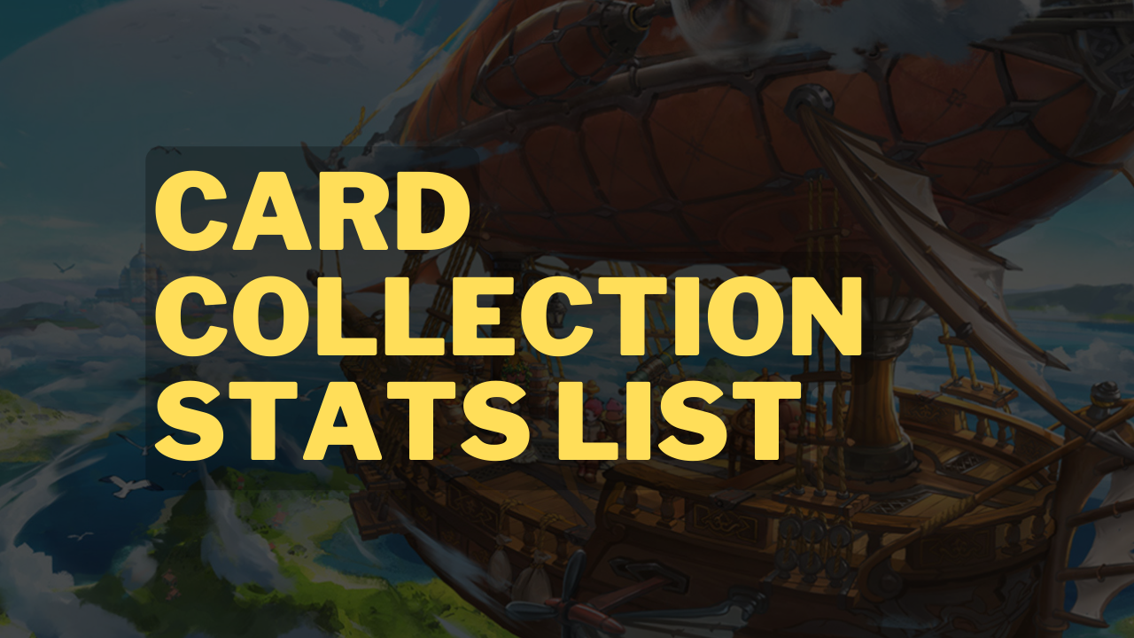 Card Collection Stats - GAMINGMIDIUM